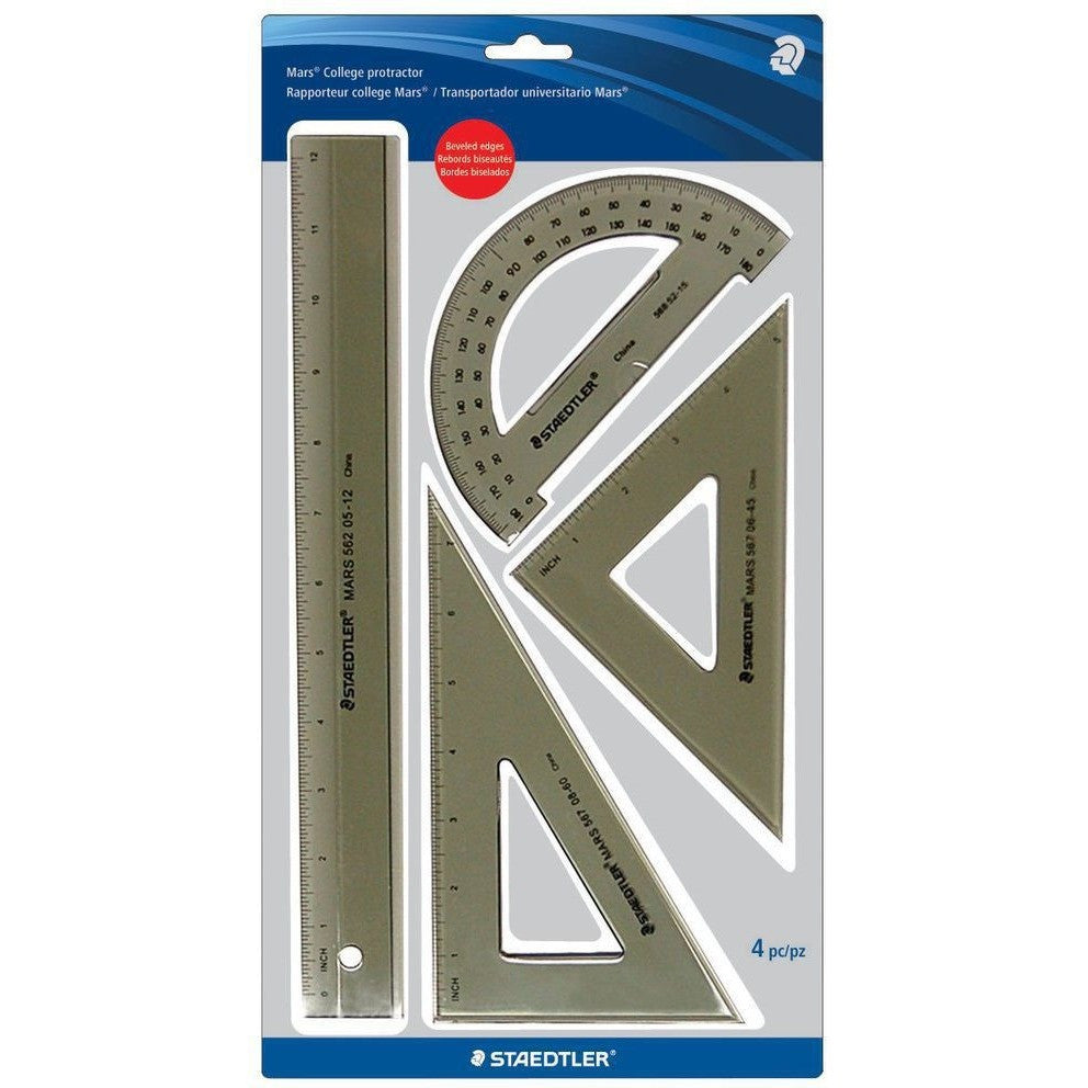 Staedtler 4 Piece Math Set — Wallack's Art Supplies & Framing